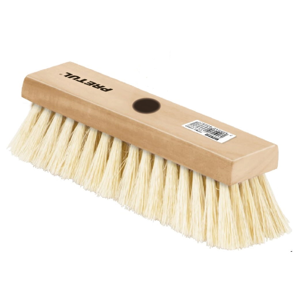 Cepillo de ixtle p/imperme.26x6cm s/cabo122cm"PRETUL"CIM-28P - Orofino