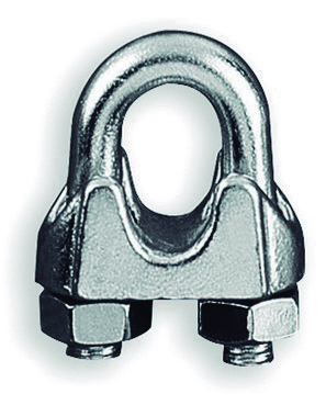 Aprietacable galv.p/cable de acero 7/8" "GARRA" DIN 741 - Orofino