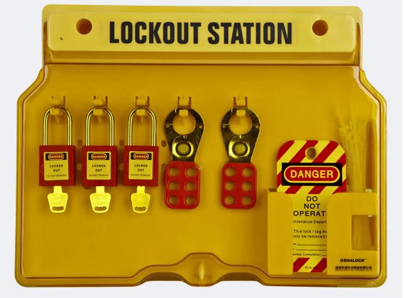 Estacion de bloqueo cap:5a10 candados"BOZZYS"BD-B101 - Orofino