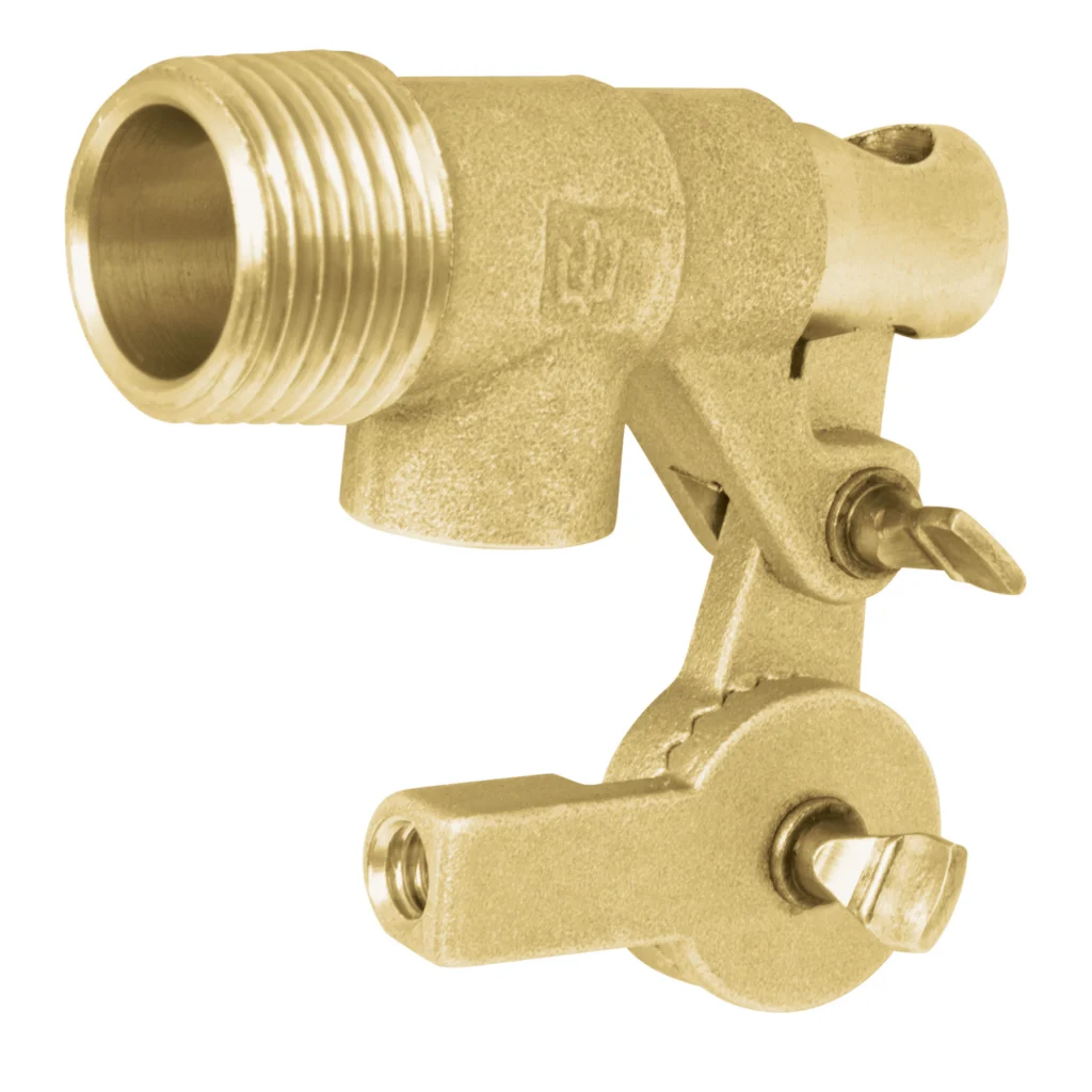 Válvula p/flotador cisterna 1/2",latón."FOSET"VAFLO-1/2 - Orofino