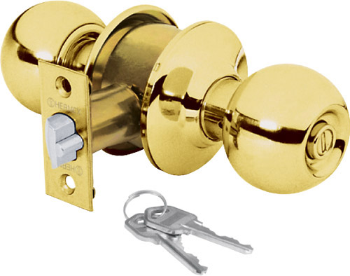 Cerr pomo PLY bronc.sist llave/botón ciego "HERMEX"CEPO-11R - Orofino