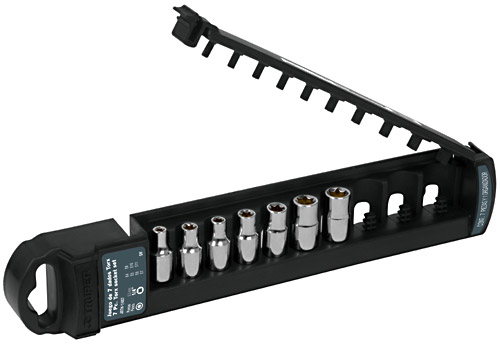 Jgo.7 dados torx hembra(de E-4aE-11) 1/4" "TRUPER"JDTH-1/4x7 - Orofino