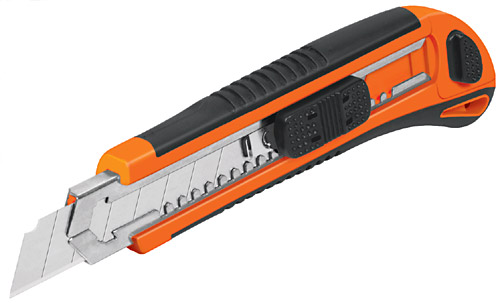 Trincheta armazón metal c/grip 6"(inc.3 cuch)"TRUPER" CUT-6X - Orofino