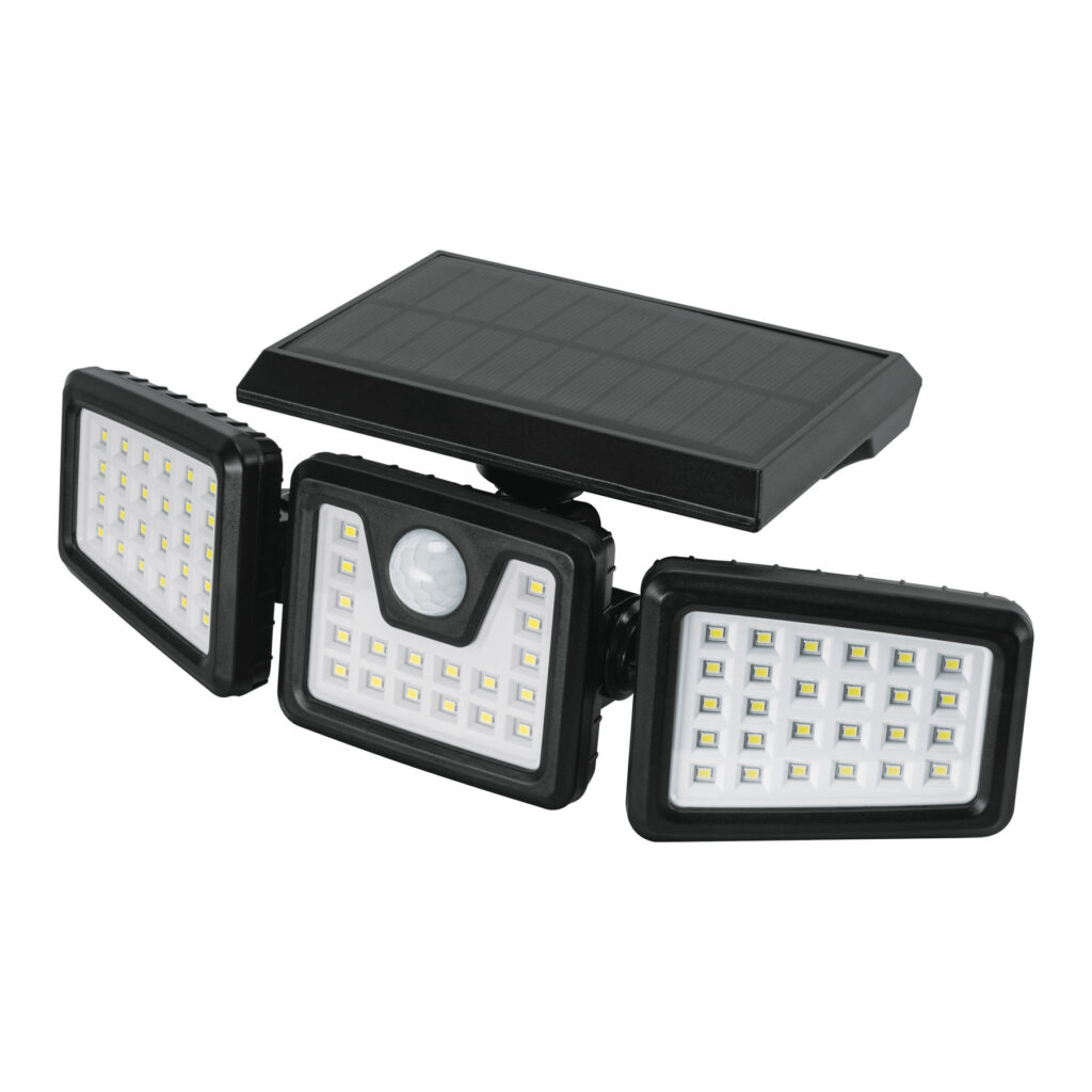 Foco de segu.LED Neg.sensor mov(130°-4mt)"VOLTECK"ARB-801L - Orofino